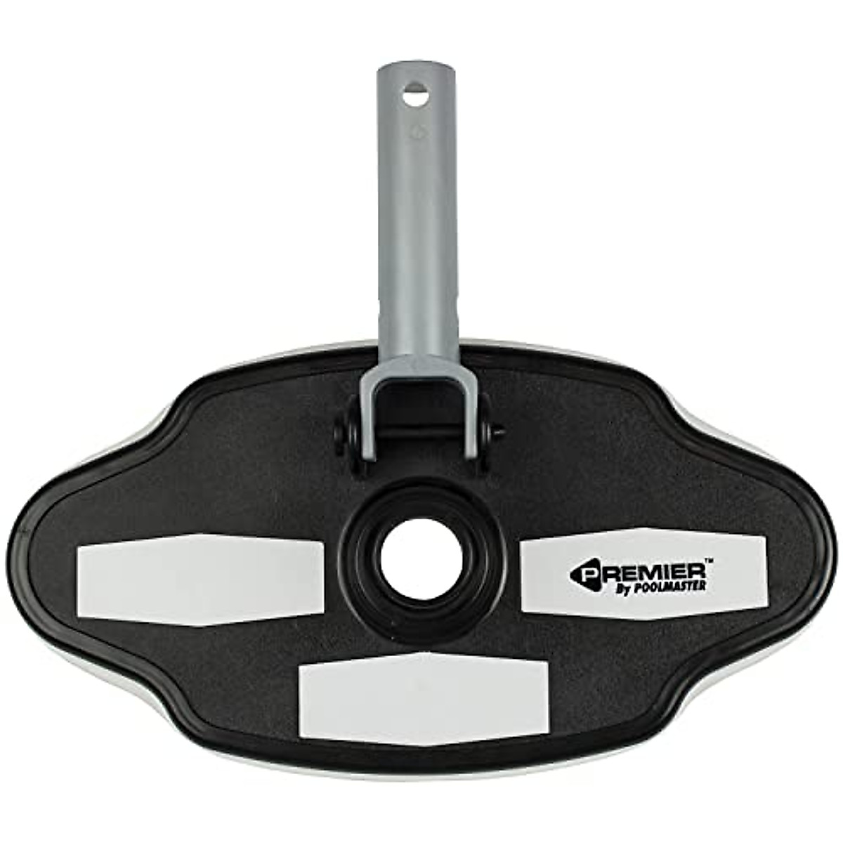 Poolmaster 27412 Deluxe Vinyl Liner Swimming Pool Vacuum, Premier Collection, Medium, Black