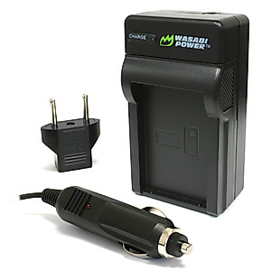 Blue Nook Kodak EasyShare V530, EasyShare V603 - Replacement Battery Charger (Incl. Car and European Plug Adapters)