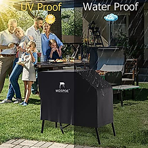 Griddle Cover Fits for Blackstone 22 Inch 17 Inch Griddle with Hood and Stand, Waterproof Grill Cover for Blackstone 22" 17" Griddle with The Lid and Stand, 600D Heavy Duty Water-Resistant