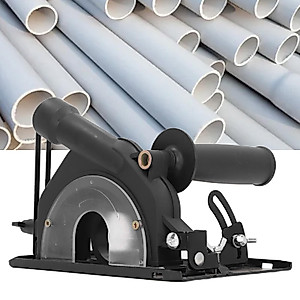 Angle Grinder Stand, Adjustable Cutting Bracket Grinder Holder Cutter Support Protective Cover 0-45° Angle Grinder Accessories Cover for 100 to 125mm Angle Mill (Set 1)