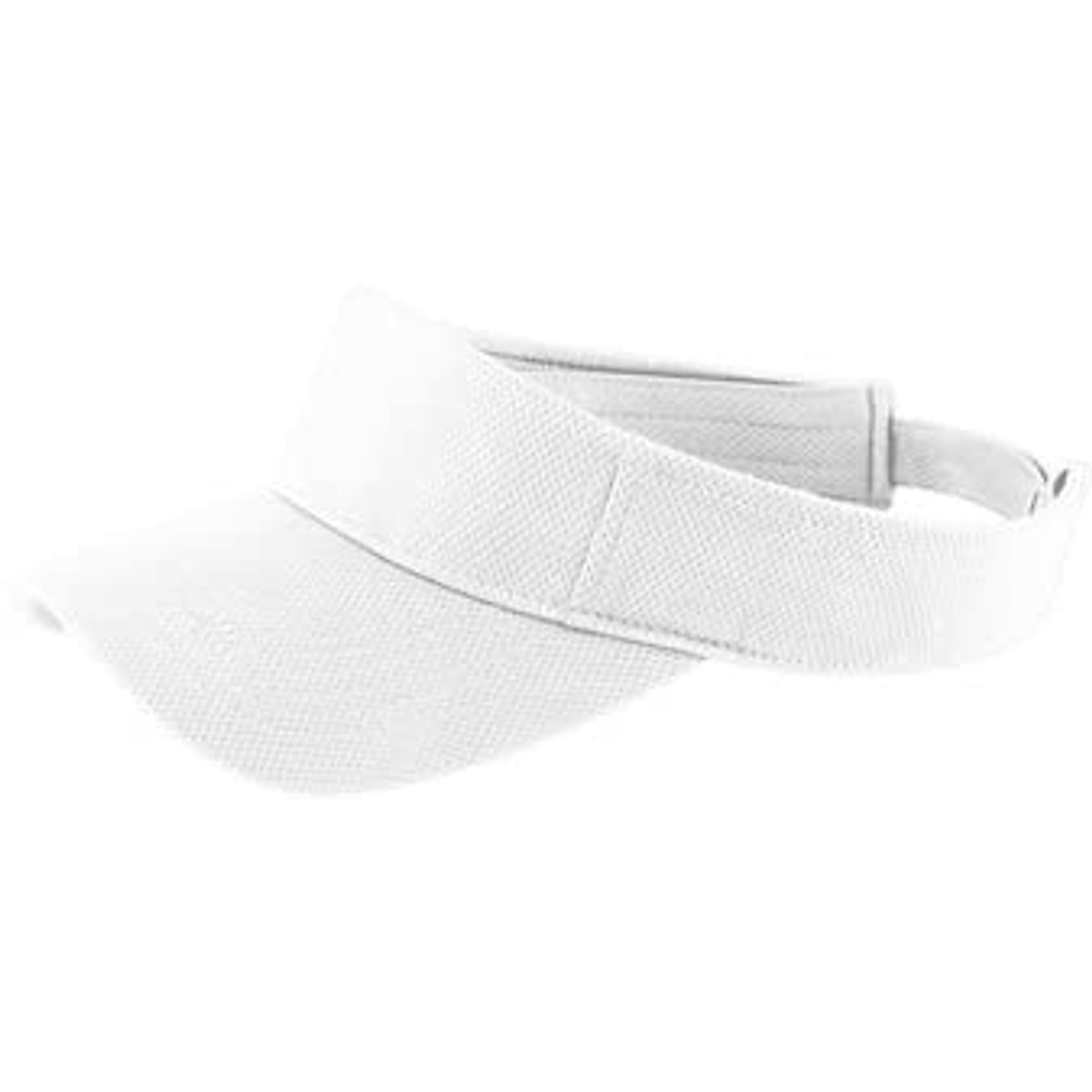 Sport-Tek® PosiCharge® RacerMesh® Visor STC27 / Custom Visor/Embroidery Visor/Monogrammed Visor (White)