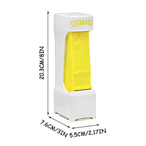 Xnchhou Portable Stick Butter Slices Squeeze Dispenser Convenient Stores Butter Slicer Toast Shredder Chocolate Home Kitchen Cooking Accessories Tools Butter Slicer Gadgets 2023