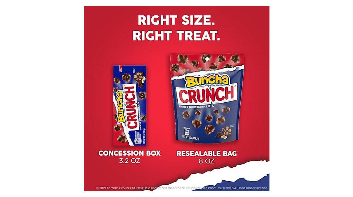 Buy Buncha CRUNCH Bulk Candy Pack | Milk Chocolate & Crispy Rice