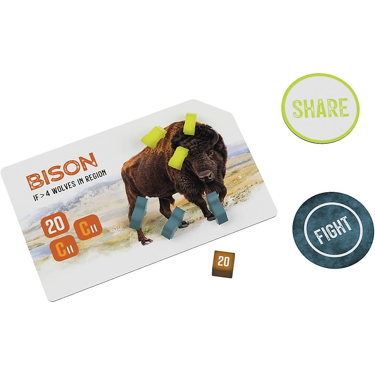 Bicycle The Alpha - A Light Strategy Game for Adults and Family Ages 10 and Up,Grey