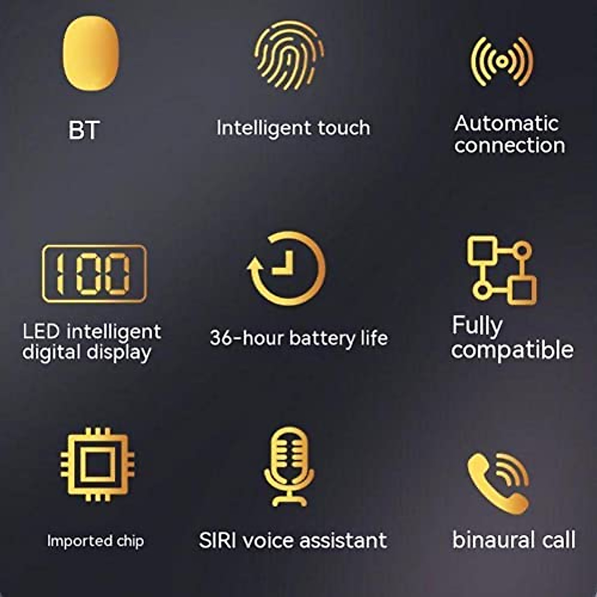 Jkapagzy Wireless Ear Clip Bone Conduction Headphones,Open Ear Headphones Wireless Bluetooth,Bone Conduction Headphones Bluetooth Earphones for Running, Sports, Cycling, Driving