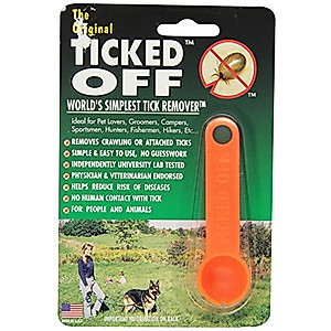 Ticked Off Tick Remover, Orange