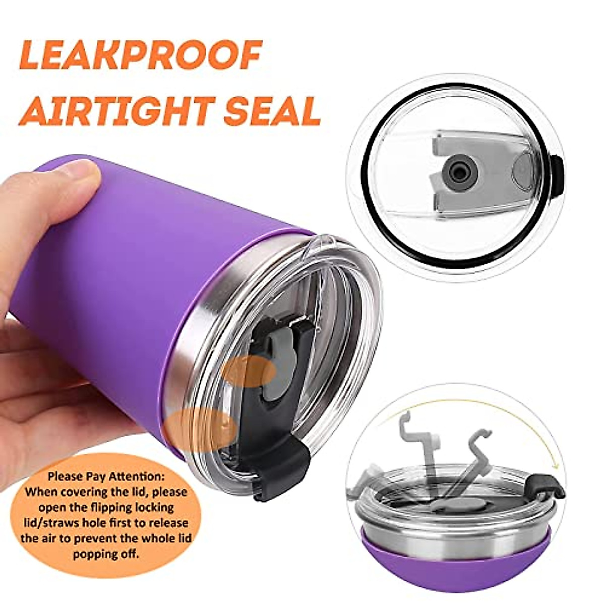 Kids Cups with Lids and Straws, 12oz Spill Proof Drinking Cups Stainless Steel Sippy Cups for Baby, Kids Tumblers with Straws and Lids Toddler Insulated Smoothie Cups Mugs for School, Outdoor, 5 Pack