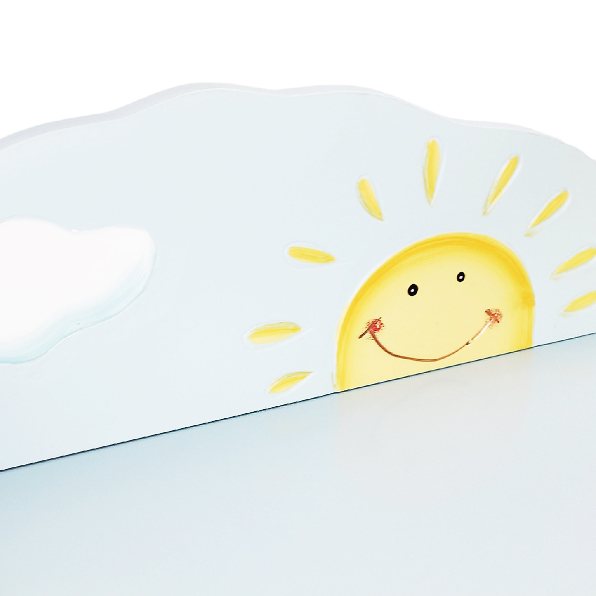 Fantasy Fields Sunny Safari Animal Wooden 3 Shelves Kids Bookshelf with 1 Drawer Storage Imagination Inspiring Hand Crafted & Hand Painted Details