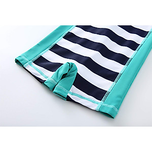 Baby Beach One-Piece Swimsuit UPF 50+ -Sun Protective Sunsuit Blue,18 Months