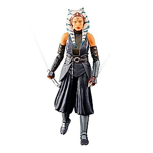 STAR WARS The Black Series Ahsoka Tano Toy 6-Inch-Scale The Mandalorian Collectible Action Figure, Toys for Kids Ages 4 and Up