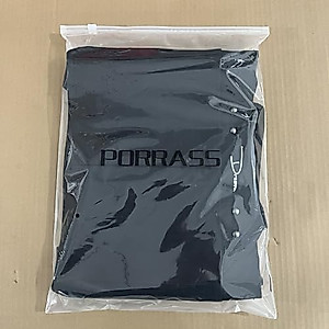 PORRASSO Women Shoulder Bag Casual Handbag Ladies Large Crossbody Bag Canvas Tote Bag for Travel Shopping Daily Use Black