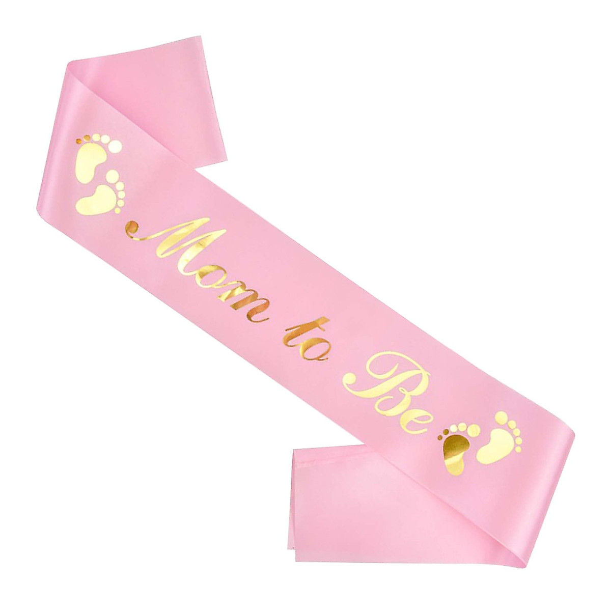 MGJSRNH Pink Mom to Be Sash and Tinplate Badge Daddy to Be Combo Set,Girl or Boy,Baby Shower Supplies,Baby Gender Reveal Party Gifts