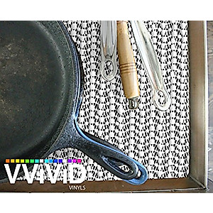 VViViD Non-Slip Rubberized Plastic Mesh Shelf and Drawer Liner Non-Adhesive Sheets (12 Inch x 20ft, White)