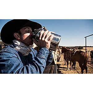 YETI Rambler Vacuum Insulated Stainless Steel Half Gallon Jug with MagCap, Stainless Steel