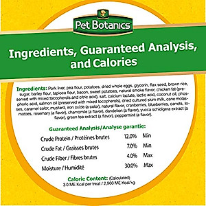 Pet Botanics 20 oz. Pouch Training Reward Soft & Chewy, Chicken Flavor, with 500 Treats Per Bag, The Choice of Top Trainers