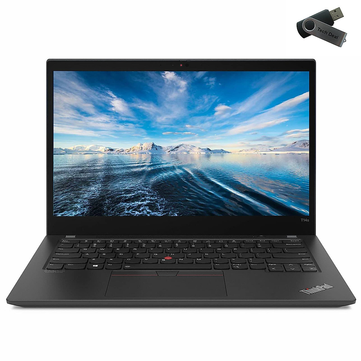 Lenovo 2023 ThinkPad T14S Gen 3 Slim Business Laptop 14" FHD IPS(1920x1080), Intel i7-1165G7,16GB RAM,512G NVMe SSD, Backlit KYB, Fingerprint Reader, Windows 10Pro |TD 32G USB