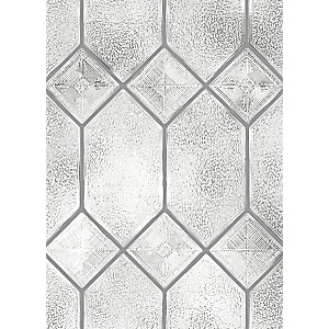 Artscape Old English | Window Privacy Film Textured Glass Pattern | Non-Adhesive & UV Protection | Easy to Apply & Removable | 24 x 36 inches | Made in USA