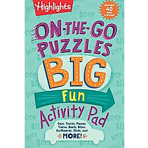 On-the-Go Puzzles Big Fun Activity Pad (Highlights Big Fun Activity Pads)