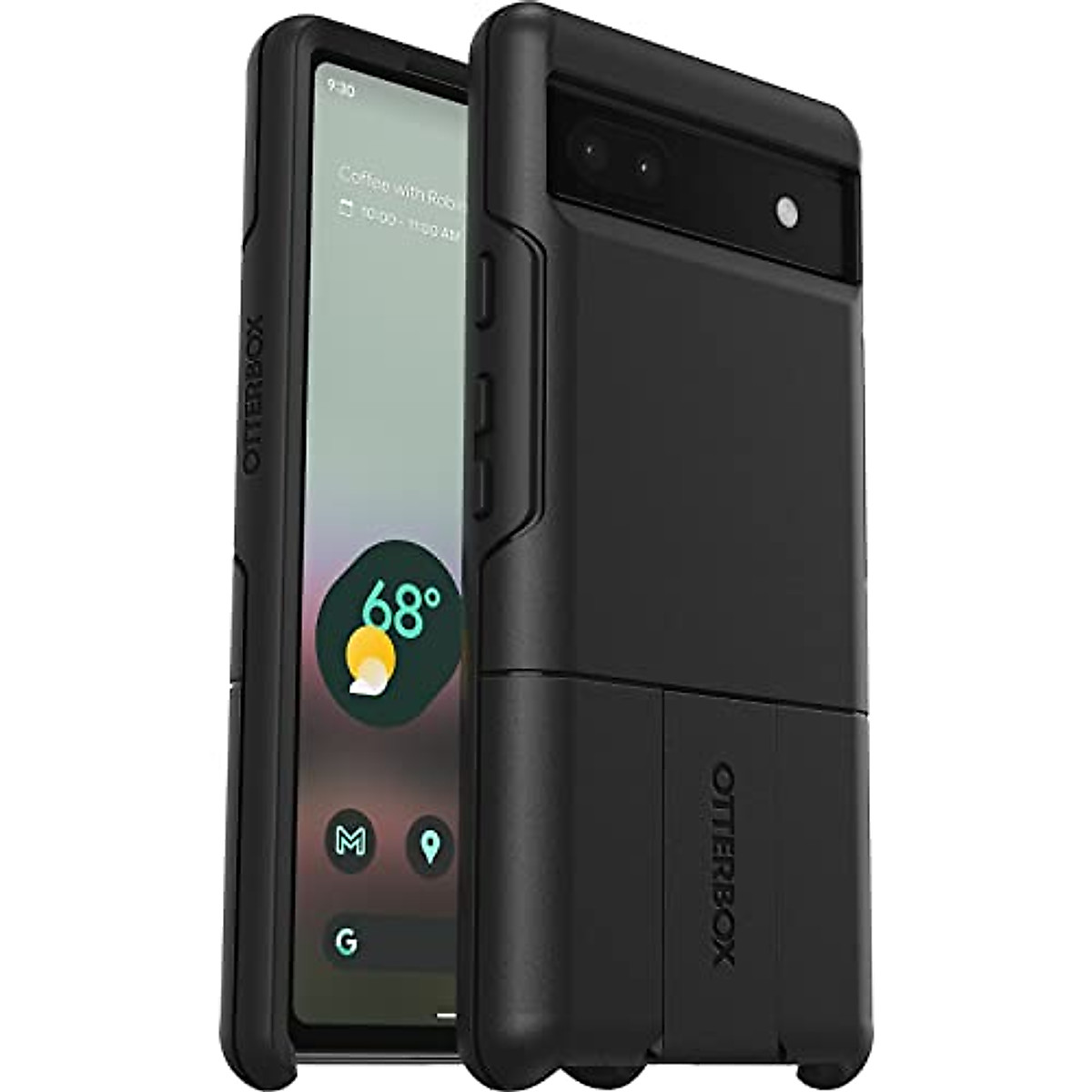 OtterBox uniVERSE SERIES case for Google Pixel 6A - BLACK (Non-Retail Packaging, ships in poly bag)
