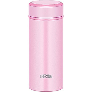 Thermos JOG-250 LP Water Bottle, Vacuum Insulated Travel Mug, 8.5 fl oz (250 ml), Light Pink