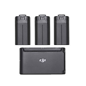 RotorLogic Mavic Mini Intelligent Flight Batteries 2400mAh, OEM, Use for DJI Mavic Mini (3-Pack with Charging Hub) (Renewed)