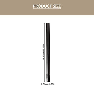 LOGOFUN 4pcs Halloween Witch Broom Sticks Plastic Broom Sticks Witch Broom Replacement Pole for Halloween Cosplay Costume Accessories