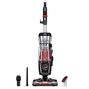Hoover MAXLife Pro Pet Swivel Bagless Upright Vacuum Cleaner, HEPA Media Filtration, For Carpet and Hard Floor, UH74220PC, Black