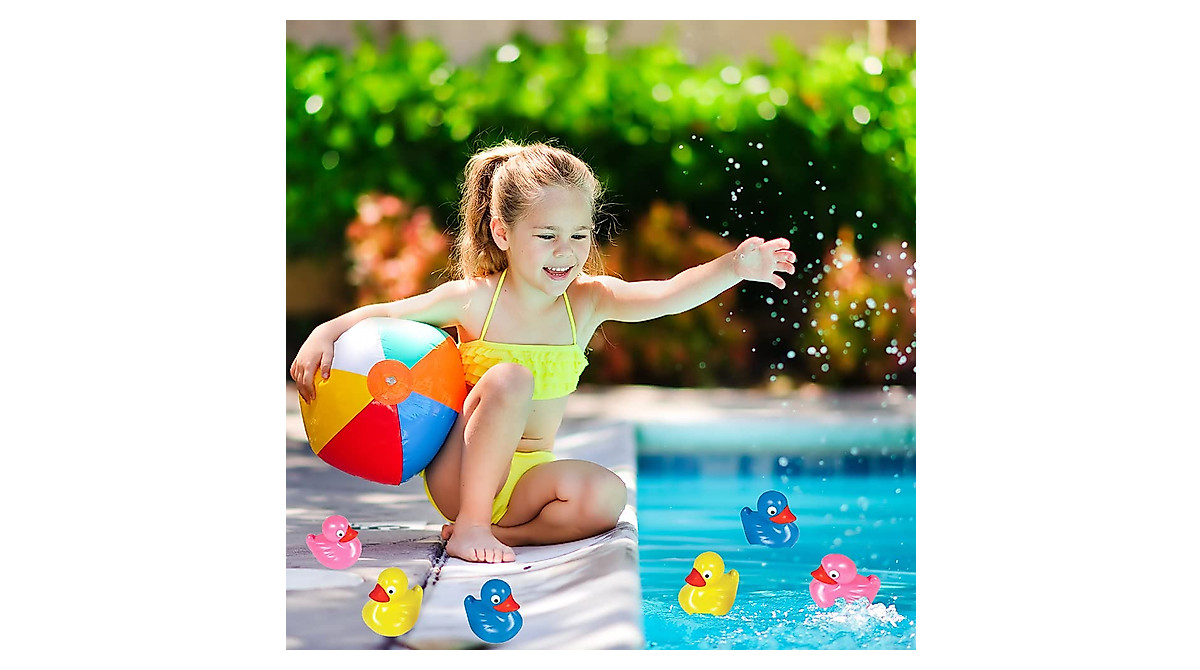 3" Floating Weighted Duck Set - Fun Carnival Prizes