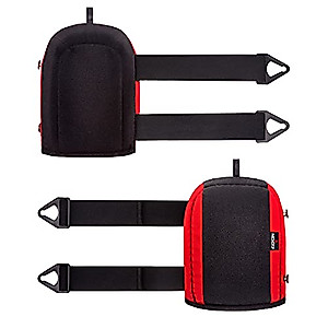 NoCry Non-Slip Work Knee Pads for Men and Women with Thick Soft Foam Padding, Strong Straps and with Easy-Fix Clips - Perfect Flooring Knee Pads, Womens Knee Pads for Gardening and Soft Knee Pads