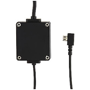 Garmin 010-12530-03 Parking Mode Cable, 6.60" x 2.70" x 2.00", Black & SanDisk 128GB High Endurance Video MicroSDXC Card with Adapter for Dash Cam and Home Monitoring Systems