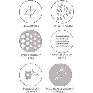 Cotton Sheets Set Navy Blue Solid Extra Long-staple Cotton 400 Thread Count Bedsheets, 72X80 Inch RV King Sheet set, Fits Mattress 16'' Deep Pocket Soft & Sateen Weave 4 Piece Sheets and Pillowcases