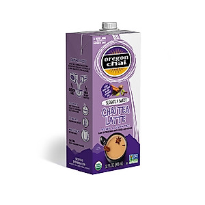 Oregon Chai Slightly Sweet Chai Concentrate, 32 Fluid Ounce (Pack of 6)