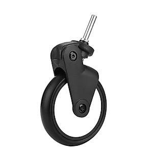 ANKROYU Baby Stroller Wheels, Stroller Rubber Wheel Accessories Stroller Wheel Replacement Universal Replaceable Baby Stroller Rubber Wheel Front and Rear Wheel Accessories (1 Pair Back Wheel)