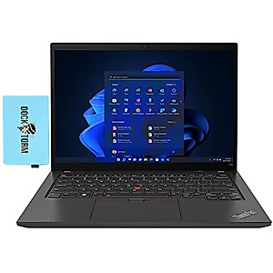 Lenovo ThinkPad T14 14.0" WUXGA IPS Laptop (Intel i7-1260P 12-Core, 24GB RAM, 512GB PCIe SSD, Intel Iris Xe, Backlit KYB, Fingerprint, 2 Thunderbolt 4, Killer WiFi 6E, BT 5.3, Win 11 Pro) w/Hub