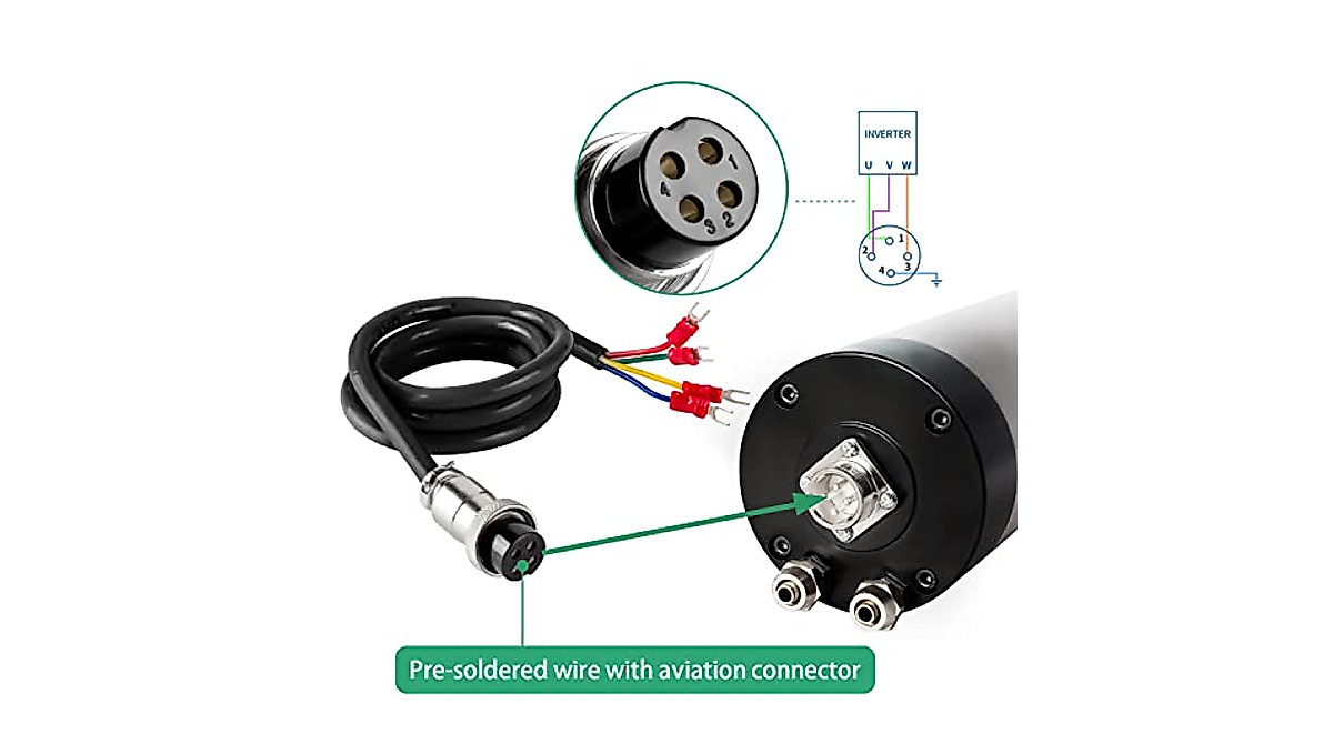 High-Performance CNC Spindle Motor 220V 3KW for CNC Router