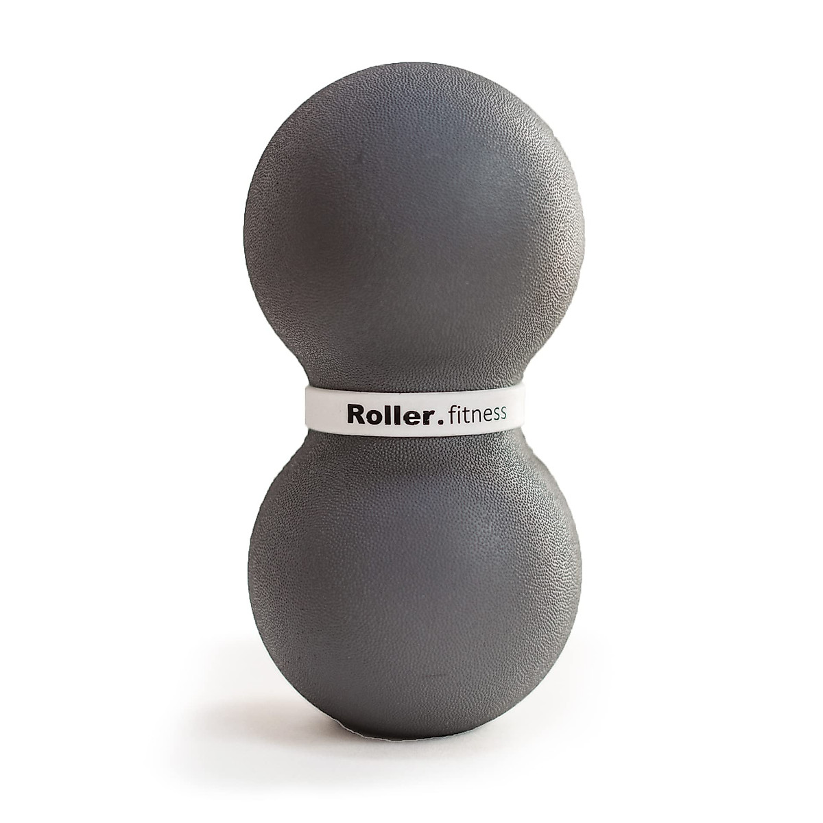 Roller Fitness Infinity Roller, Peanut Foam Roller, Large 8-Inch Double Massage Ball Exercise Roller (Gray - Soft)