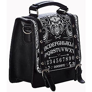 Lost Queen Ouija Board Small Gothic Adjustable Satchel Bag