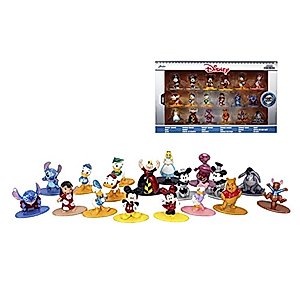 Jada Toys Disney 1.65" 18-Pack Series 1 Die-cast Collectible Figures, Toys for Kids and Adults (33201)