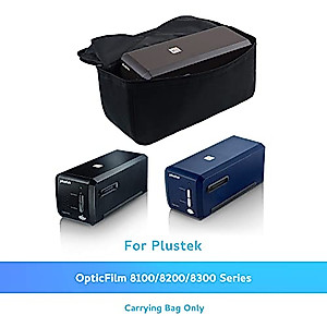Compact Document Scanner Carrying Case – Travel Bag for Fujitsu ScanSnap ix1300, Plustek, Epson and Brother Scanner use. Dust-Proof, Anti-Static, Dust Cover & Protector.