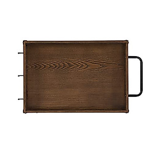 Linon Austin Kitchen Cart, 30.5"W x 18.13"D x 36.25"H, Black