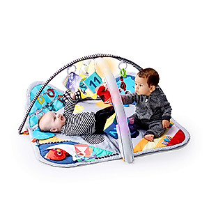 Baby Einstein Sensory Play Space Newborn-to-Toddler Discovery Gym and Play Mat, Ages Newborn +