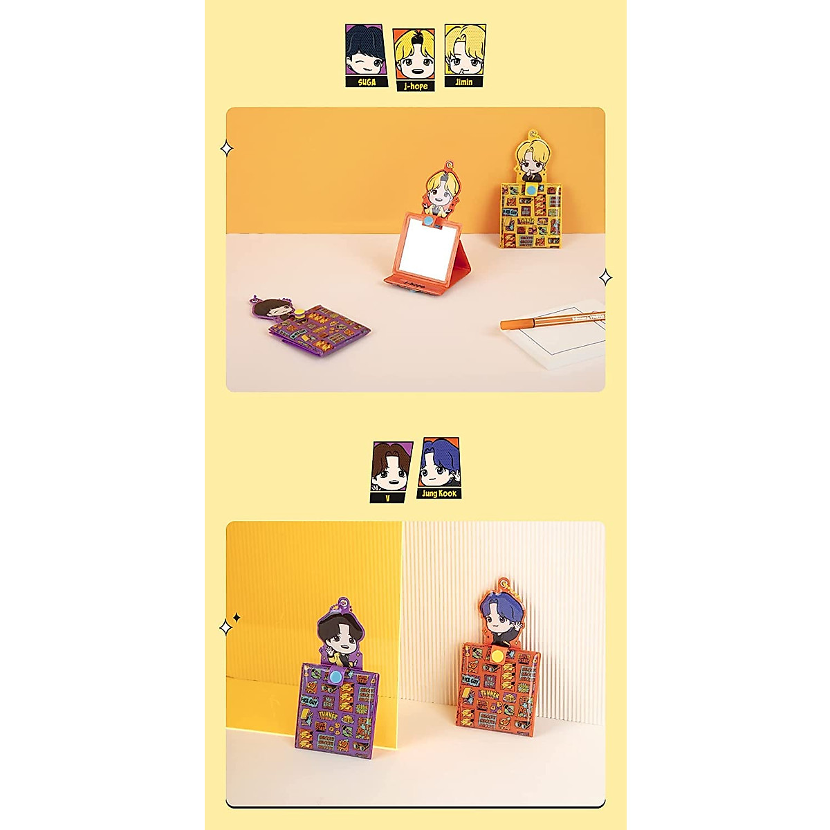 ROYCHE TinyTAN Butter Random Mirror Random Among All 7 Types Mirror Butter ver. Random