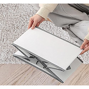 Pants Jeans Clothes Organizer Drawer for Wardrobe Folded Closet Organizers Storage Bins Washable Foldable Compartment Bedroom Separation Baskets Organization Jean Skirts Legging Sweater Dresses T-shirts Baskets Clothing (1)