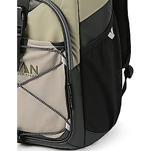 Arctic Zone Titan Deep Freeze 24 Can Backpack Cooler, Moss