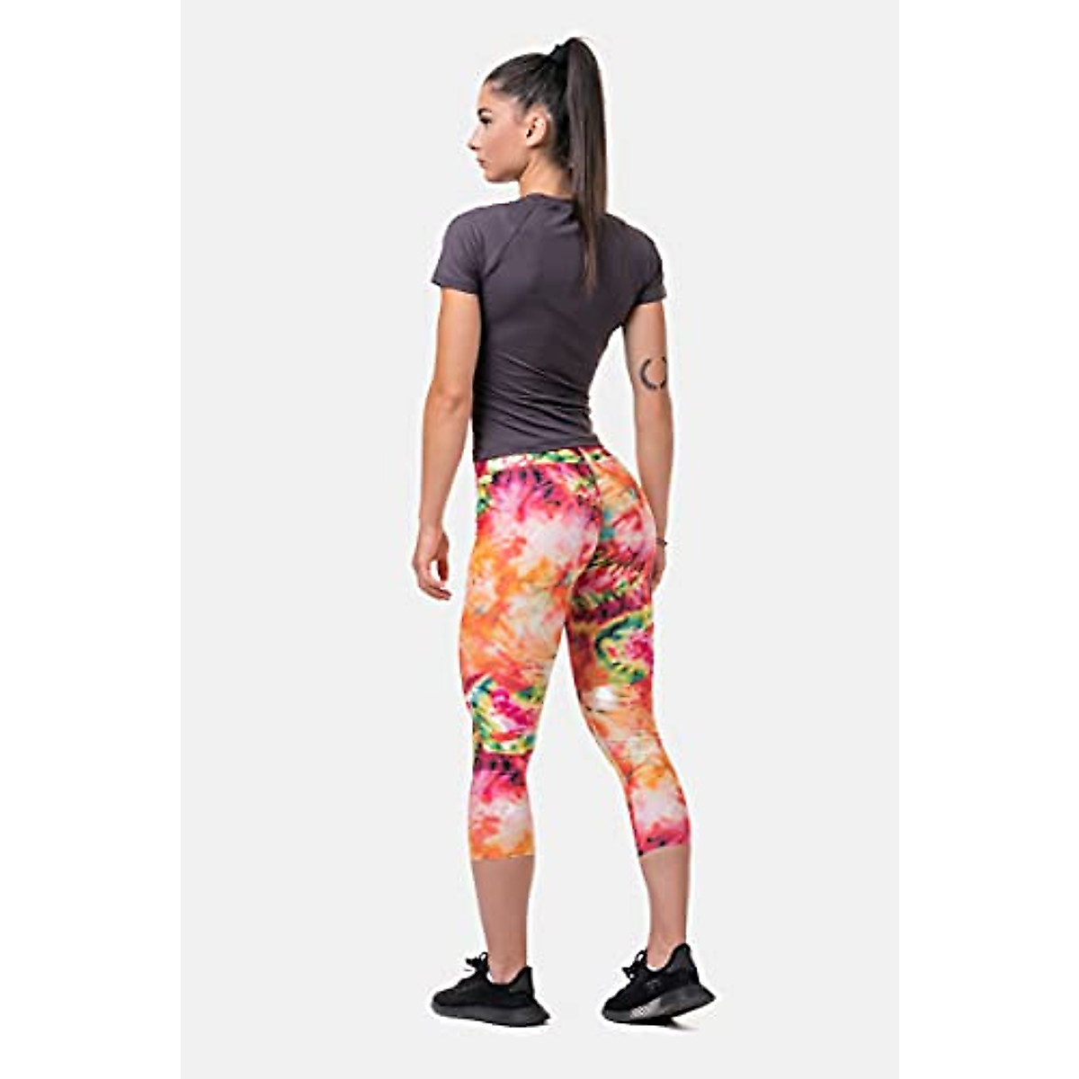 NEBBIA Be Your Own Hero 7/8 Length Leggings 574 Rainbow