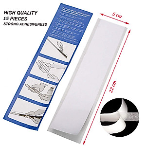 Amy Sport Golf Club Regripping Kit Tape Strips Hook Blade Rubber Vise Clamp, Quality Double Sided Adhesive Knife Remover Tool for Irons Putters (15 Pcs Golf Club Regrip Tape)