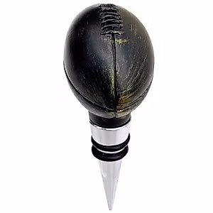 Vintage Decorative Football Bottle Stopper, for Wine, 4-Inch