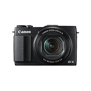 Canon PowerShot G1 X Mark II Digital Camera w/ 12.8 MP 1/1.5 Inch Sensor & Wi-Fi Enabled