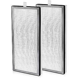 Fette Filter - True HEPA Replacement Filter, Compatible with MA Air Purifier 40 Series, 3-stage Pre-filter, H13 True HEPA and Activated Carbon Filter Set, (2- Pack)