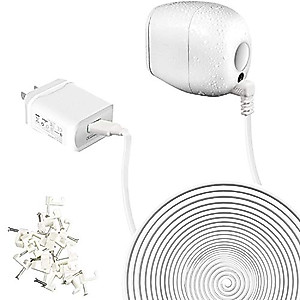 EaseBuy Arlo Power Cable and Charger Cables Adapter for Arlo Pro & Arlo Pro 2 and Arlo GO, Weatherproof Outdoor/Indoor